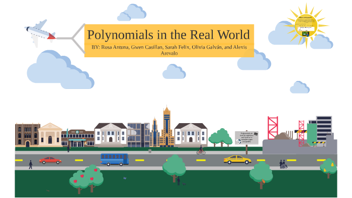Polynomials In The Real World By Sarah Felix