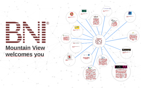 A warm welcome from BNI by Gerhard Conradie