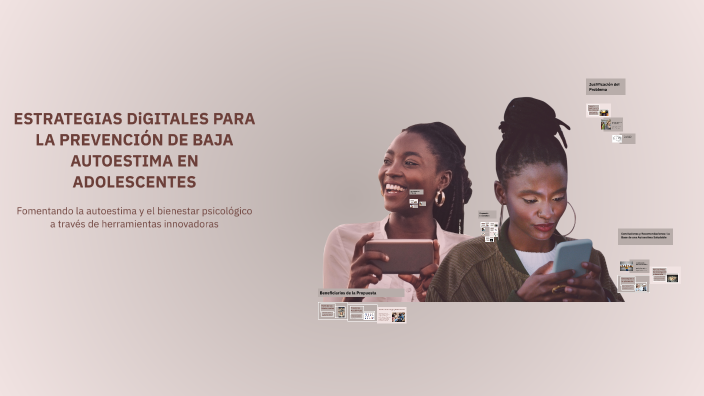 ESTRATEGIAS DiGITALES PARA LA PREVENCIÓN DE BAJA AUTOESTIMA EN ...