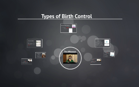 Types of Berth control by zach antle