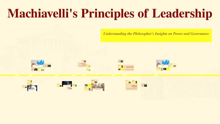Machiavelli's Principles of Leadership by Sevinch Ziyodullayeva on Prezi