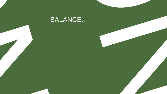Balance by Jonah Levin on Prezi