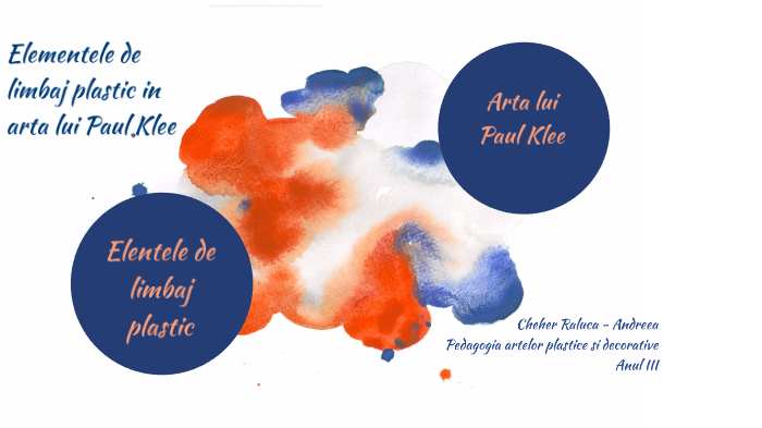 Elementele de limbaj plastic in arta lui Paul Klee by Cheher Raluca on ...