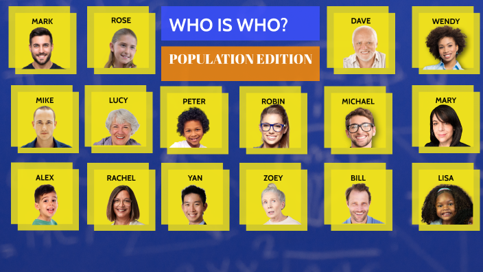 WHO IS WHO GAME by Jesús Valero on Prezi