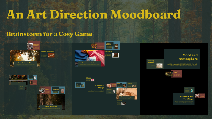 Creating a Whimsical Moodboard for a Cozy Game by Bella Biggs on Prezi