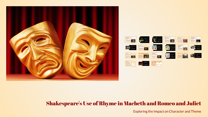 Shakespeare's use of rhyme in Macbeth and Romeo and Juliet by ...