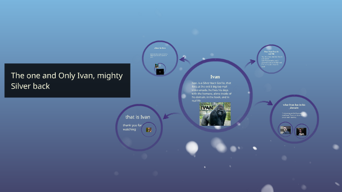 The one and Only Ivan, mighty Silverback by Joshua Xavien Elston on Prezi