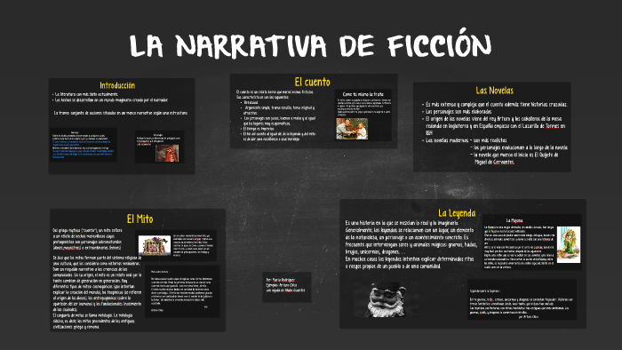 LA NARRATIVA DE FICCION by Pedro Rodríguez Sánchez on Prezi