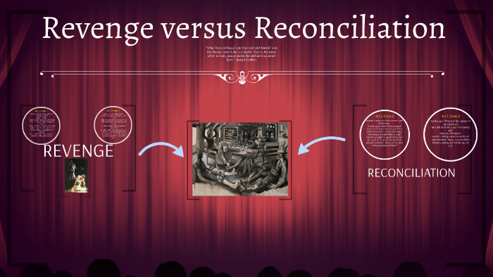 Revenge versus Reconciliation by Hayley Bowers on Prezi