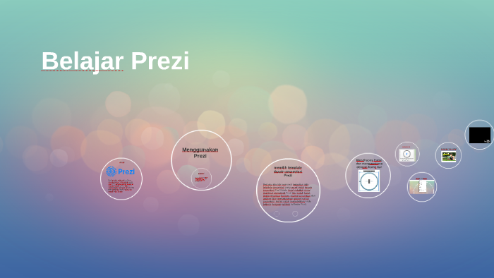 Prezi adalah salah satu software presentasi selain Powerpoin by deni ...