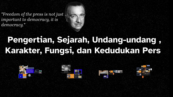 Undang-Undang Pers, Sejarah, Pengertian, Karakter, Fungsi, dan ...