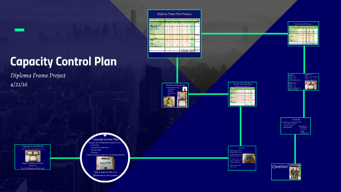 Diploma Frame Capacity Plan by Chris Falkowski