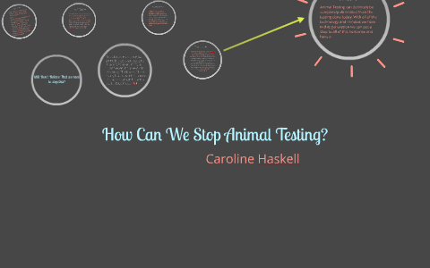 How Can We Stop Animal Testing? by Caroline Haskell on Prezi