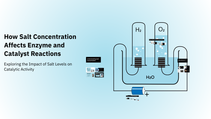 How Salt Concentration Affects Enzyme and Catalyst Reactions by Rizade ...