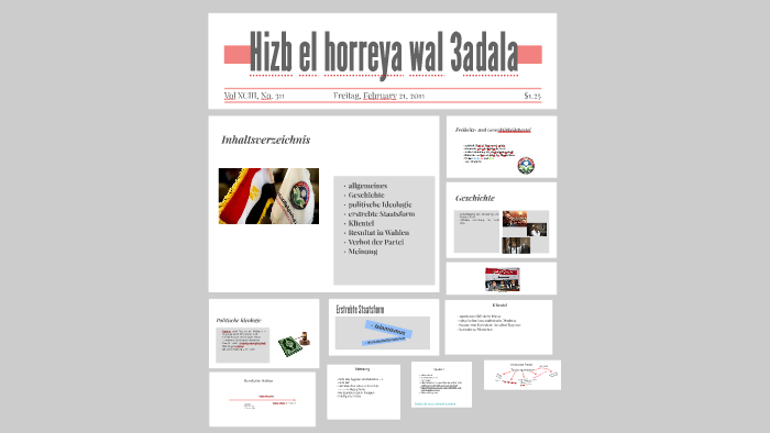 Hizb el horreya wal 3adala by Hana Nasser on Prezi