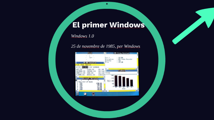 El primer Windows by Víctor Galán on Prezi