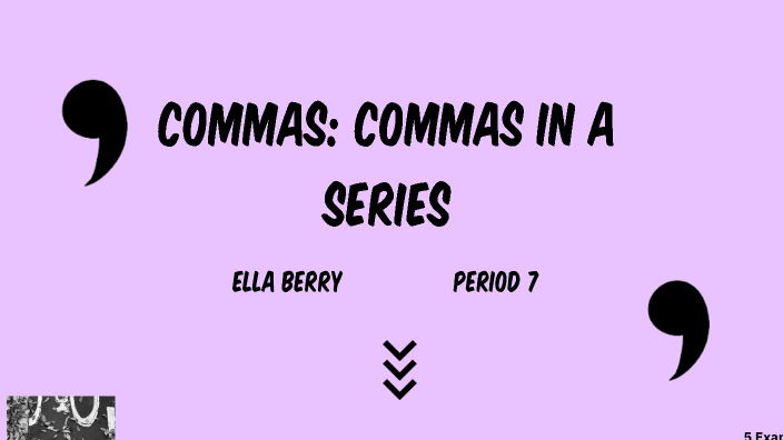 Commas Separating Coordingating Adjectives by Ella Berry on Prezi