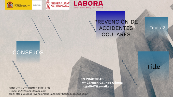 PRIMEROS AUXILIOS. LESIONES OCULARES by vicente Gómez Ribelles on Prezi
