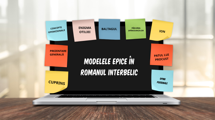 Modele epice in romanul interbelic by Ana Adrian on Prezi