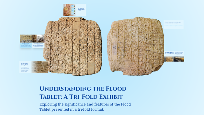 Understanding the Flood Tablet: A Tri-Fold Exhibit by Lottie Swanson on ...