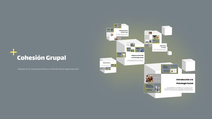 Cohesión Grupal y su impacto en el rendimiento organizacional by Ana ...