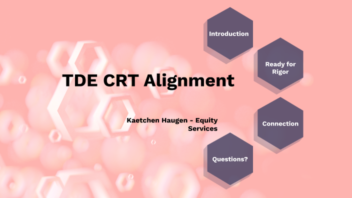 TDE CRT Alignment by Kaetchen haugen on Prezi