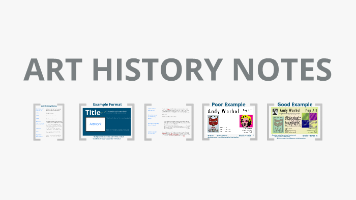 Art History Notes Format by Mr. Blackwell on Prezi