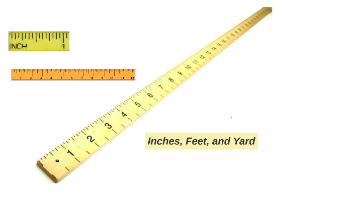Inches, Feet, and Yard by Chloe Fogle on Prezi