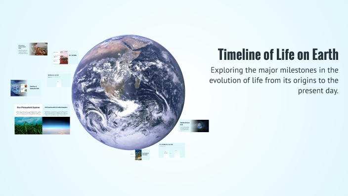 Timeline of Life on Earth by Maria Angelica San Antonio on Prezi