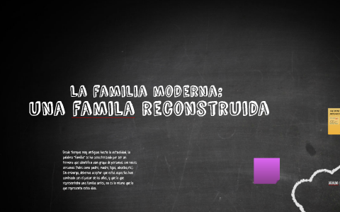 La familia moderna by Maria Jose Jamette