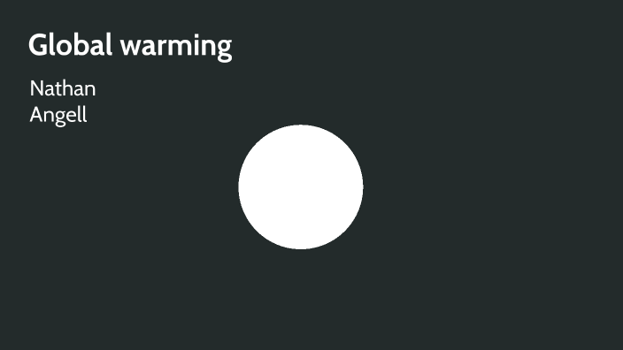 Final project- Global warming by Nathan Angell on Prezi
