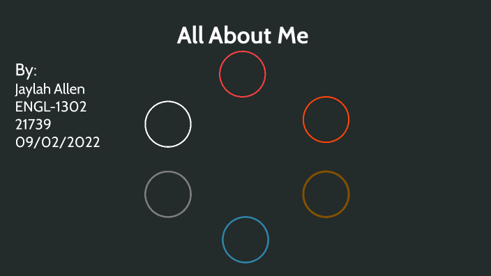 All About Me by Jaylah Allen on Prezi