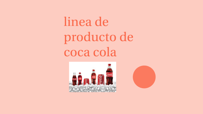 LINEA DE PRODUCTOS DE COCA COLA by manuel chigo cagal on Prezi