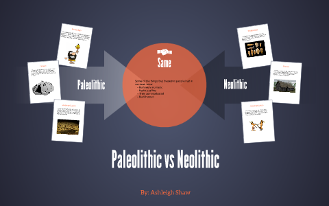 Paleolithic vs Neolithic by ashleigh shaw on Prezi