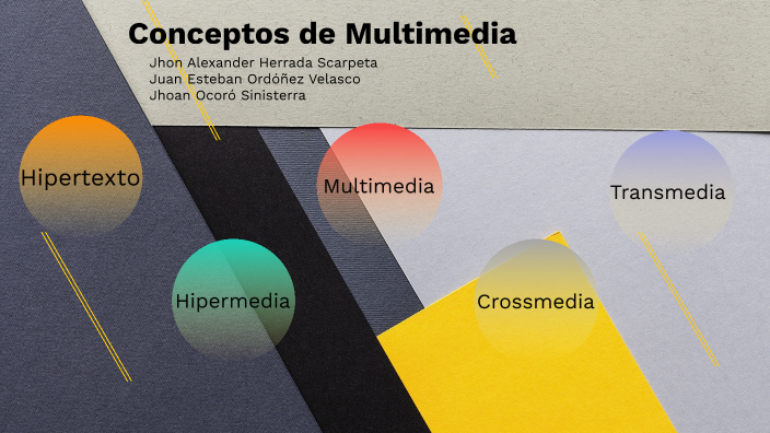 Conceptos de Multimedia by Jhon Alexander Herrada Scarpeta on Prezi