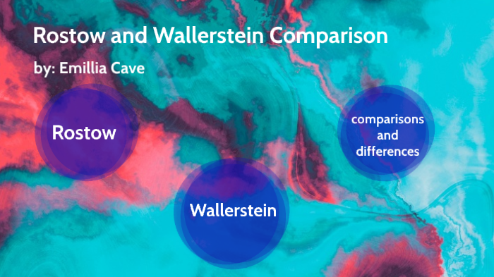 Rostow and Wallerstein Comparison by emillia Cave on Prezi