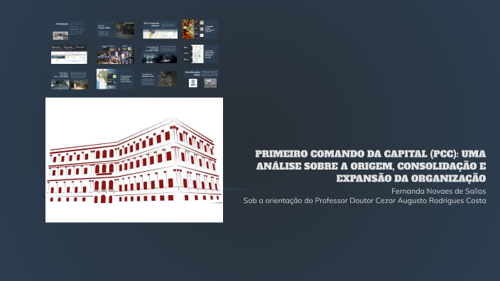 PRIMEIRO COMANDO DA CAPITAL (PCC): UMA ANÁLISE SOBRE A ORIGEM ...