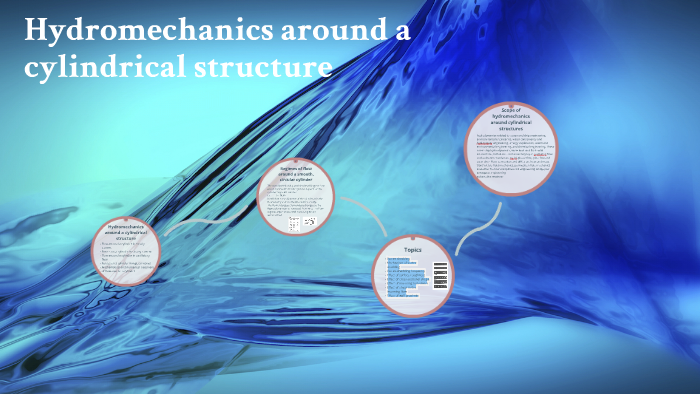 Hydromechanics around a cylindrical structure by Gurbir Singh on Prezi