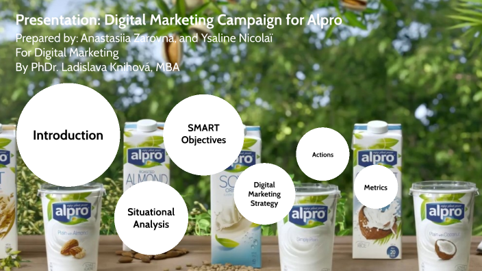 Digital Marketing Campaign for Alpro by Anastasiia Zarovna on Prezi