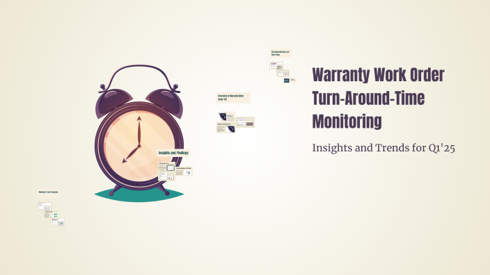 Warranty Work Order Turn-Around-Time Monitoring by Neha Nerurkar on Prezi