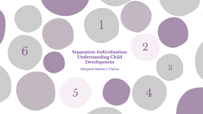 Separation-Individuation: Understanding Child Development by BONGHANOY ...