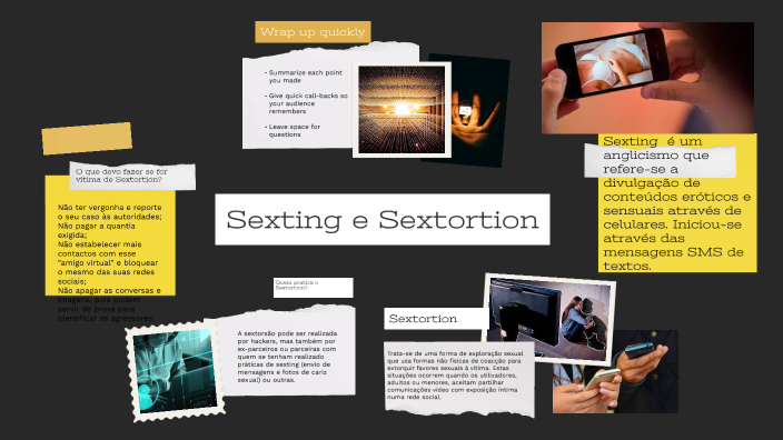 Sexting e Sextortion. by Rita Branco on Prezi