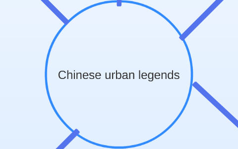 Chinese urban legends by Yu Wenhao