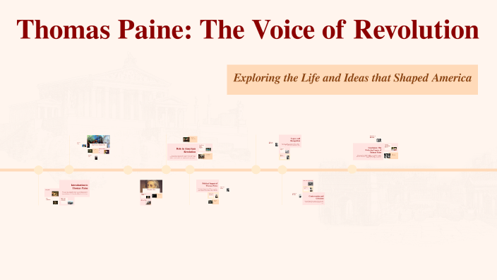 Thomas Paine: The Voice of Revolution by Andrew Gardner on Prezi