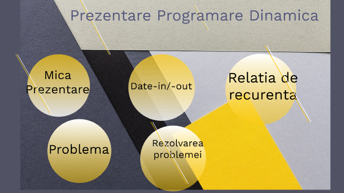 Prezentare Programare Dinamica by Vlad Mihai Catanoiu on Prezi