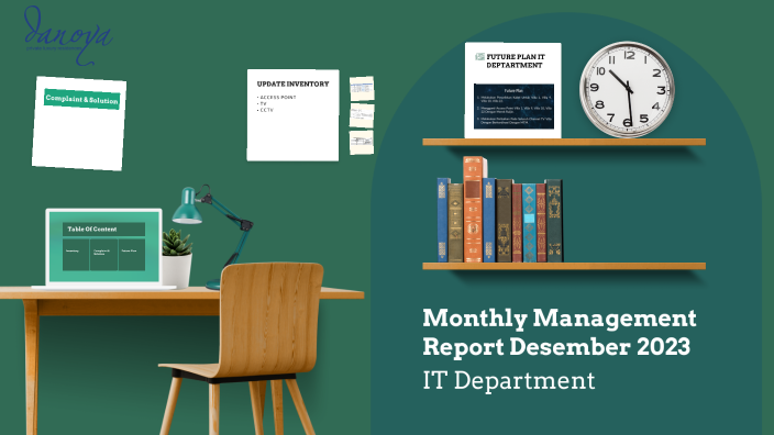 Monthly Report December 2023 by Danoya IT on Prezi