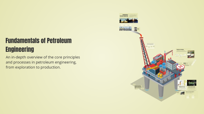 Fundamentals of Petroleum Engineering by Stay close on Prezi