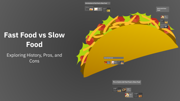 Fast Food vs Slow Food by Cristian Ceccarelli on Prezi