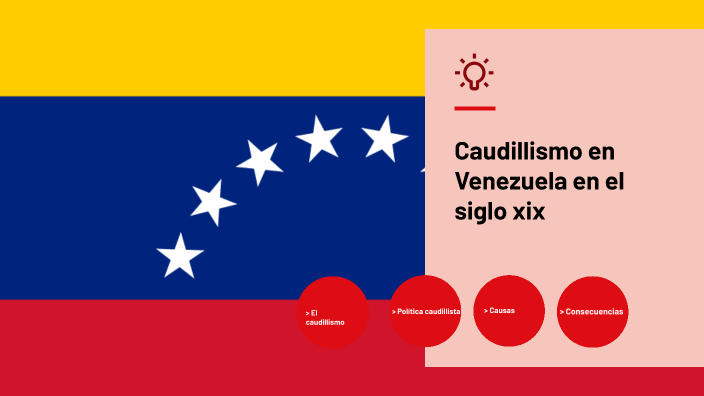 Caudillismo en Venezuela en el siglo xix by David Toapanta on Prezi