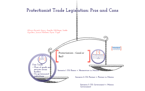 Protectionist Trade Legislation: Pros and Cons by Jaimie Mathew on Prezi